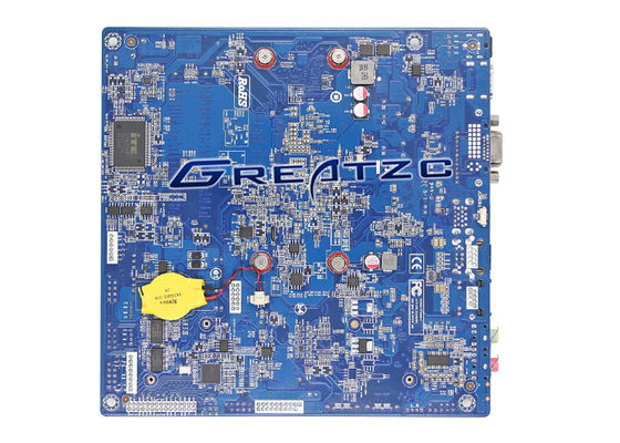VGA HDMI LVDS micro industrial motherboard i3 6100u , mini itx board Support 4K