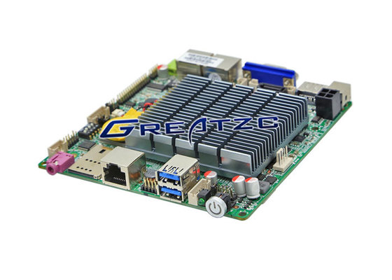 Industrial Grade Quad Core CPU J1900 micro itx motherboard With 2 Nics , Fanless Design