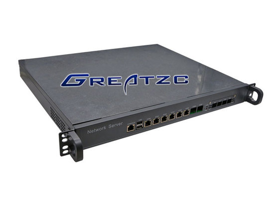 1U Rack Mount Chassis firewall board With 8 Ethernets H87 Chipset LGA1150 CPU