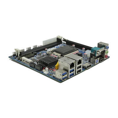 LGA115 Industrial PC Motherboard H110 Chipset , 2 RJ45 LAN , 12 COM Ports