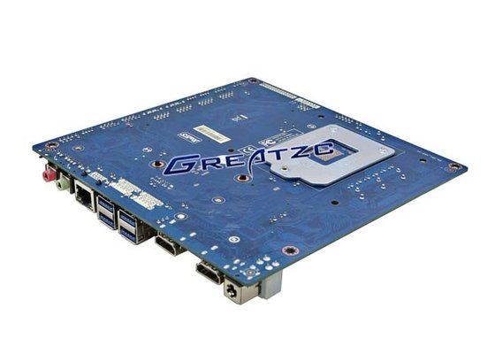 Computer Industrial PC Motherboard , LGA1151 Mini ITX Mainboard With 4 COM , 7th Generation CPU