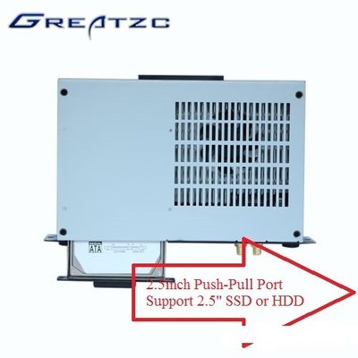 I5-3337U OPS Industrial Mini PC With HD 4000 GPU Double Display Noiseless