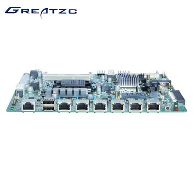 6 Ethernet Ports LGA1155 Motherboard With 4 SATA / CF Card WIFI / 3G
