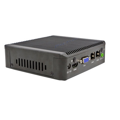 USB 3.0 Dual LAN Mini Industrial PC J1800 CPU Dual Core Fanless Support Msata SSD