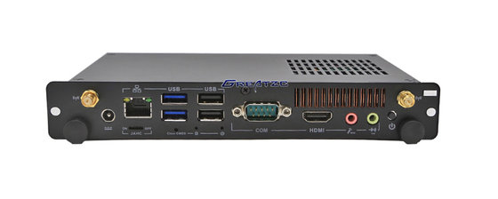 ZC - OPS5010 Broadwell I3 5010u Fanless Embedded Computer With JAE Port OPS Mini PC For 4K