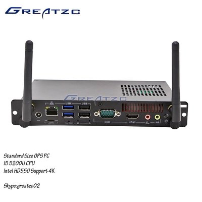 Core I5 Open Pluggable Specification PC / Low Power Mini PC Support 4K