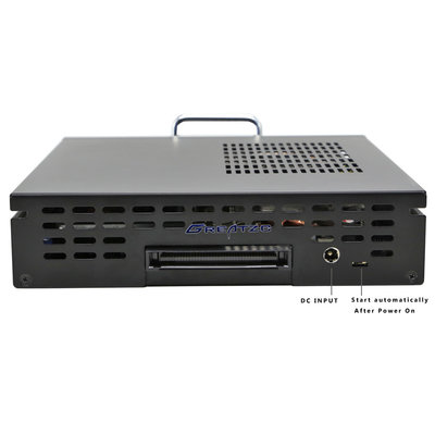 Black 4K Open Pluggable Specification PC With Processor I3 I5 I7 LGA1150