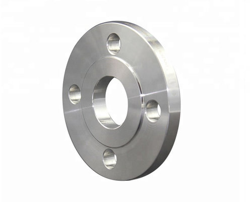 High Pressure Forged Flat Weld Neck Pipe Flanges , Large Diameter Steel Flanges