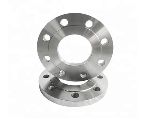 DN Standard Titanium Welding Flat Pipe Plate Flange , Plate Flanges Carbon Steel Precision
