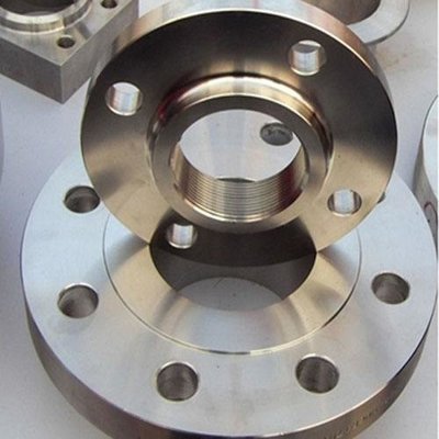 Machining Heating Treatment Lap Joint Pipe Flanges , Stainless Steel Forged Flanges