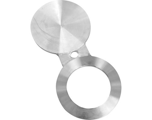 NPT Spectacle Blind Flange Forging Carbon Steel High Efficiency Easy Installation