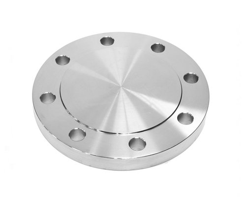Natural Gas Pipe Tapped Blind Flanges Powder Coated For Transformer Auto Parts