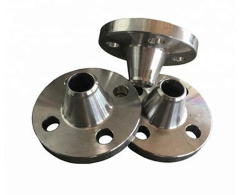 Stainless Steel Pipe Nickel Alloy Material With Neck Butt Welding Flange ANSI A182 F316L