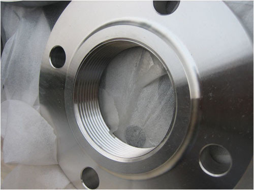 DN80 PN16 Threaded Pipe Flanges Hydraulic Customizable Size Easy Installation
