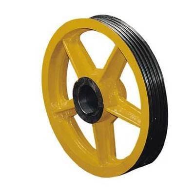 Φ400 Alloy Steel Wire Rope pulleys sheaves with Better Abrasion Resistance