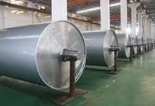 Frosting / texturing Chrome - plated Industrial Steel Rollers for Cold Rolling Process Line