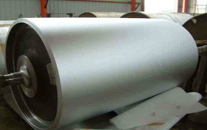Frosting / texturing Chrome - plated Industrial Steel Rollers for Cold Rolling Process Line