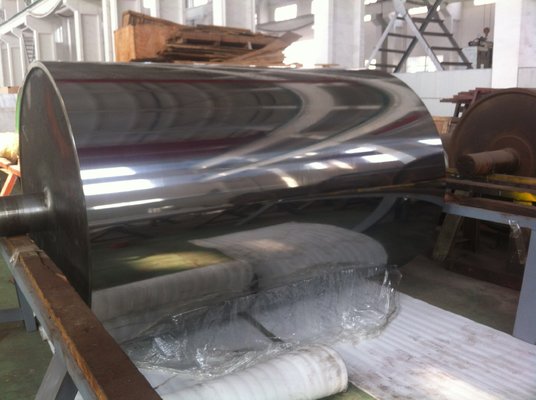 Chrome plated Carbon Tungsten Roll For Sheet Extrusion Line , Calender Rollers