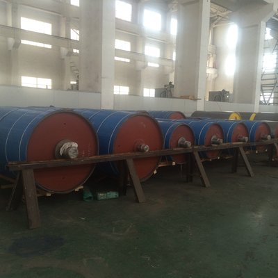Quenching Industrial Steel Rollers with Quill Shaft and Double - width Plate