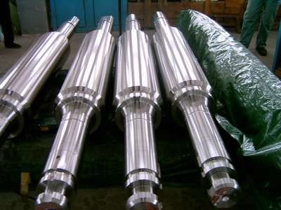 Working heavy duty Rollers for Welded Pipe Production Line in the Rolling Mill