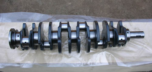 Metal Die Forging Crank Shaft Ф1500 , precision steel crankshaft balancing