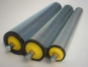Industrial Nylon Printing Rubber Roller  / self - lubricating rubber coated rollers