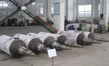 Centrifugal Casting Heat Resistant Furnace / Hearth Roll , Industrial Steel Rollers
