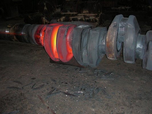 Hardening / Quenching Crank Shaft for Machining Line and Polishing Line