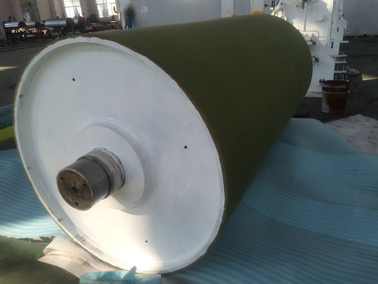 Desgaste - rodillos de goma industriales resistentes para la maquinaria molida papel