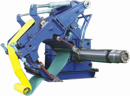 Máquina azul, amarilla de Recoiler para la línea de la galvanización, industria de acero y laminado de acero