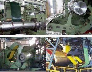 Línea industrial del retroceso de la envoltura de la correa para CGL, el APL y el balanceo de la hoja de metal