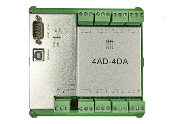 Standard Industrial PLC Programmable Logic Controller With 4 pass AD / 4 pass DA supplier