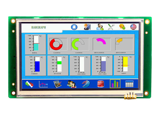 Embedded Built In Industrial Capacitive Touch Screen 4.3 Inch 480×272 Resolution supplier