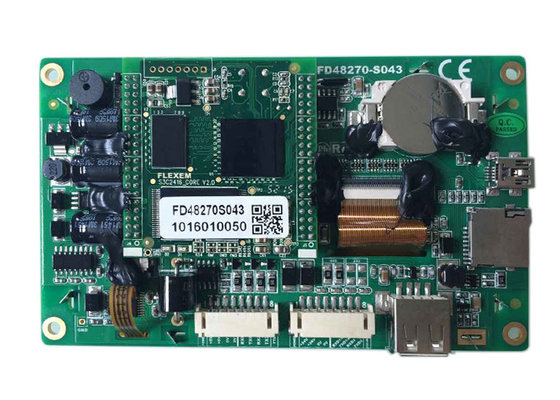 Embedded Built In Industrial Capacitive Touch Screen 4.3 Inch 480×272 Resolution supplier
