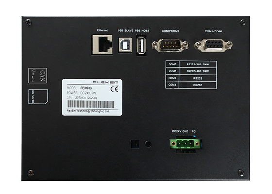 7" Touch Screen Hmi Human Machine Interface With 32 Bit 600MHz Cortex A8 CPU supplier