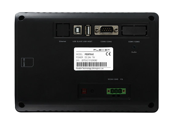 TFT LCD 7" Touch Screen Industrial HMI Touch Panel With Audio Input / Output supplier