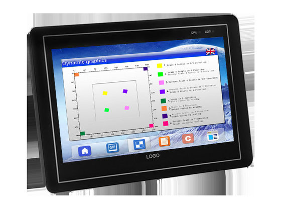 16-bit color  9.7 inch resistive touch screen  economic HMI without Flexem logo supplier