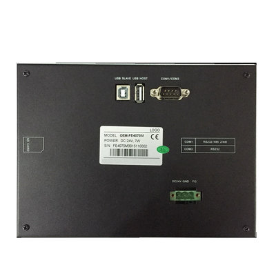 7 Inch Industrial Touch Screen HMI , HMI Touch Screen Panel 800×400 Resolution supplier