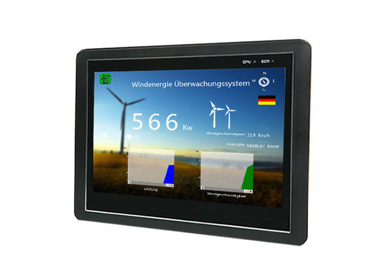 7 " Industrial Touch Screen Display HMI Support SD Card , Resistive Touch Screen Panel supplier