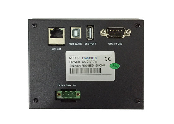 128MB Flash 4.3 Inch Resistive Touch Screen For Monitor Supporting USB Disk / USB supplier