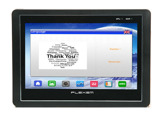 ABS Shell Industrial Pc Touch Screen / 7 Inch Resistive Touch Panel 800×480 supplier