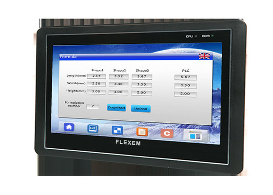 High Brightness Industrial Touch Screen Panel Mount 7 Inch 360cd/㎡ supplier