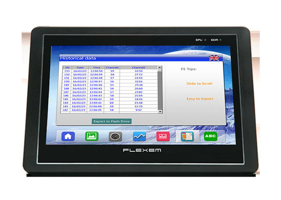 High Bright 7" Industrial Touch Screen HMI With Ethernet / Support SD Card supplier