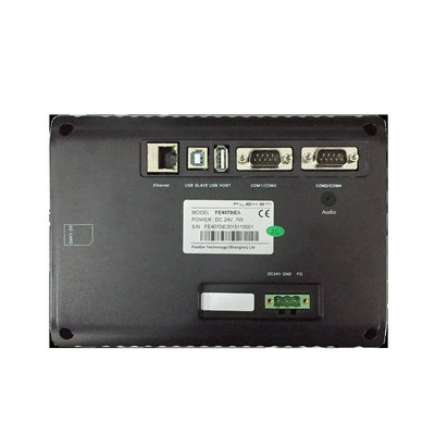 High Bright 7" Industrial Touch Screen HMI With Ethernet / Support SD Card supplier