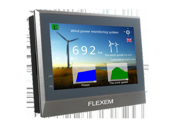 7 Inch Industrial Pc Monitor Touch Screen High Resolution With Aluminum Shell supplier