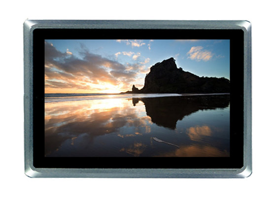 7 Inch TFT Capacitive Touchscreen HMI With Aluminum Shell Supporting Audio Port supplier