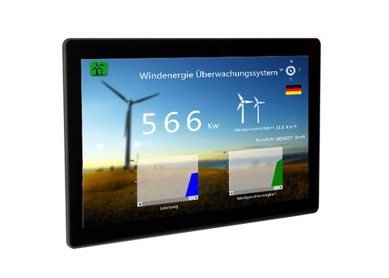 22" Projected Capacitive Touch Panel 1920×1080 With 800MHz ARM8 CPU Wall Mounting supplier