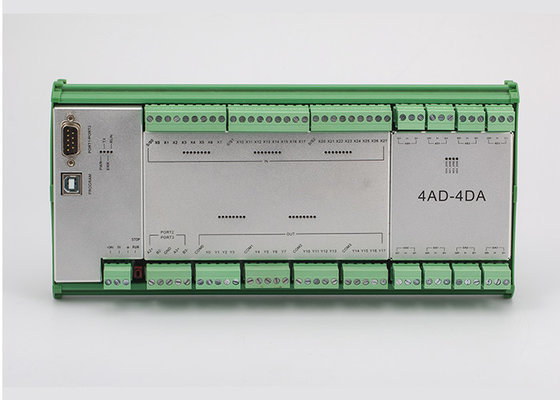 24 High Level Input PLC Programmable Logic Controller , Industrial Rack Mounted PLC supplier