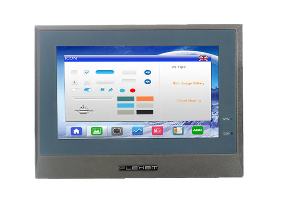 TFT Resistive Touchscreen HMI 7 Inch 24 Bit Color 800×480 Resolution supplier