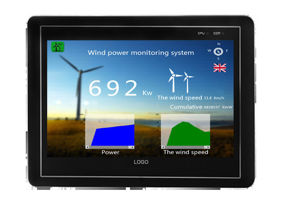 Resistive Industrial Touch Screen HMI 7 Inch With 600MHz ARM Cortex-A8 CPU supplier